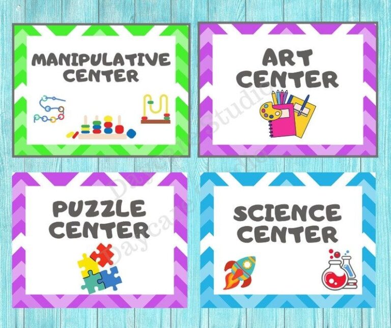 Discover the Best Preschool Center Signs Free Printable Pdf - preschool ...