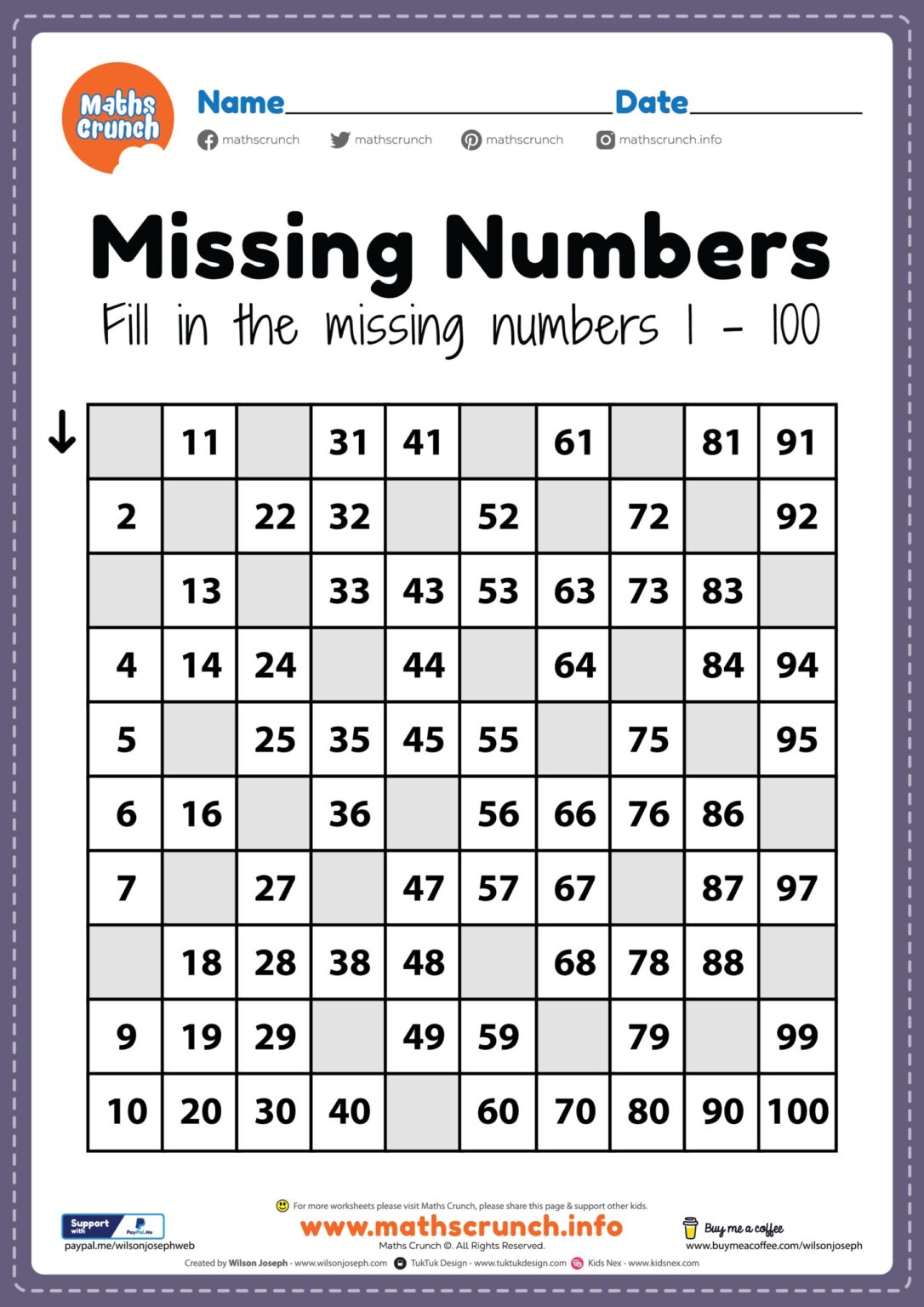Unlock the Potential of Preschool Math Printables Free - preschool ...
