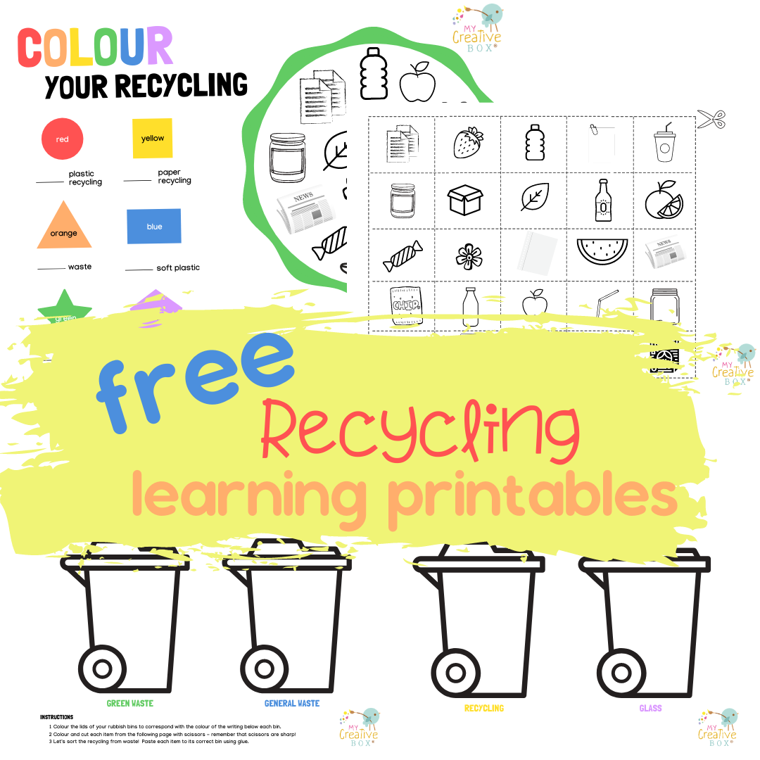 Printable Recycling Activities For Preschoolers: Engaging and ...